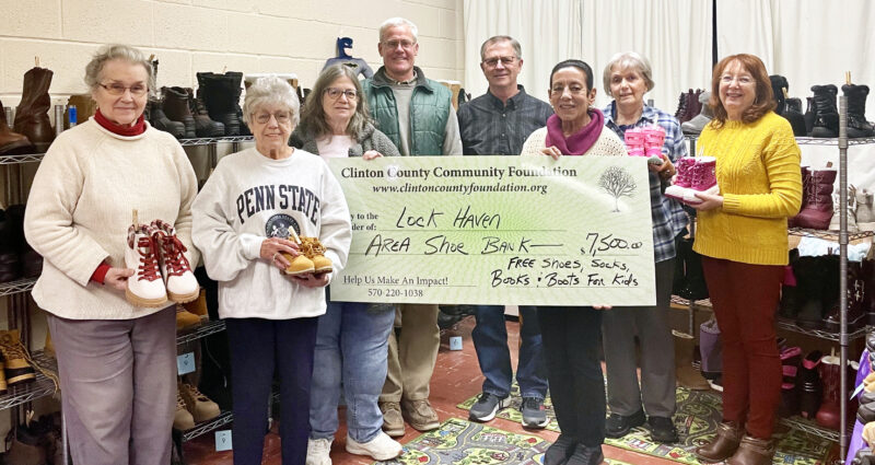 Nothing like new shoes and boots; Foundation grant helps Shoe Bank ...